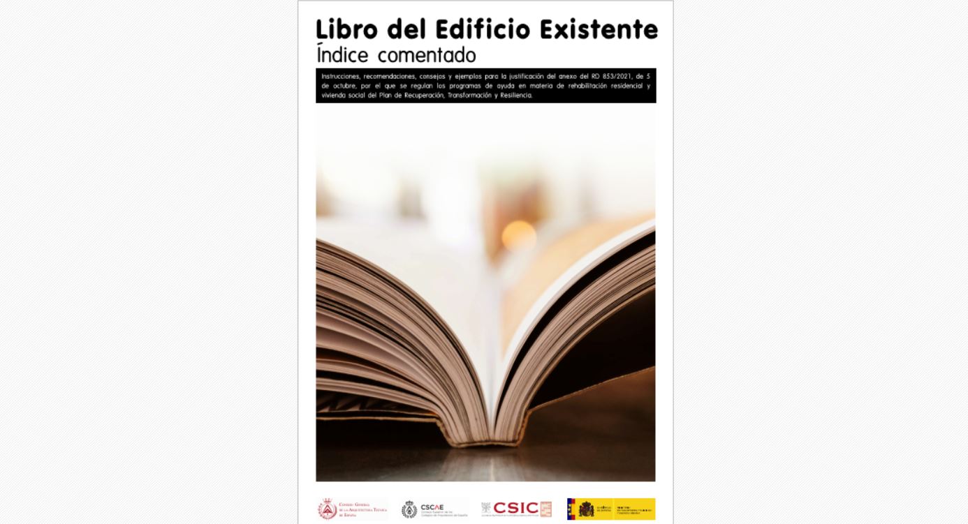 GUÍA PARA LA ELABORACIÓN DEL LIBRO DEL EDIFICIO EXISTENTE PARA LA REHABILITACIÓN - CACOA