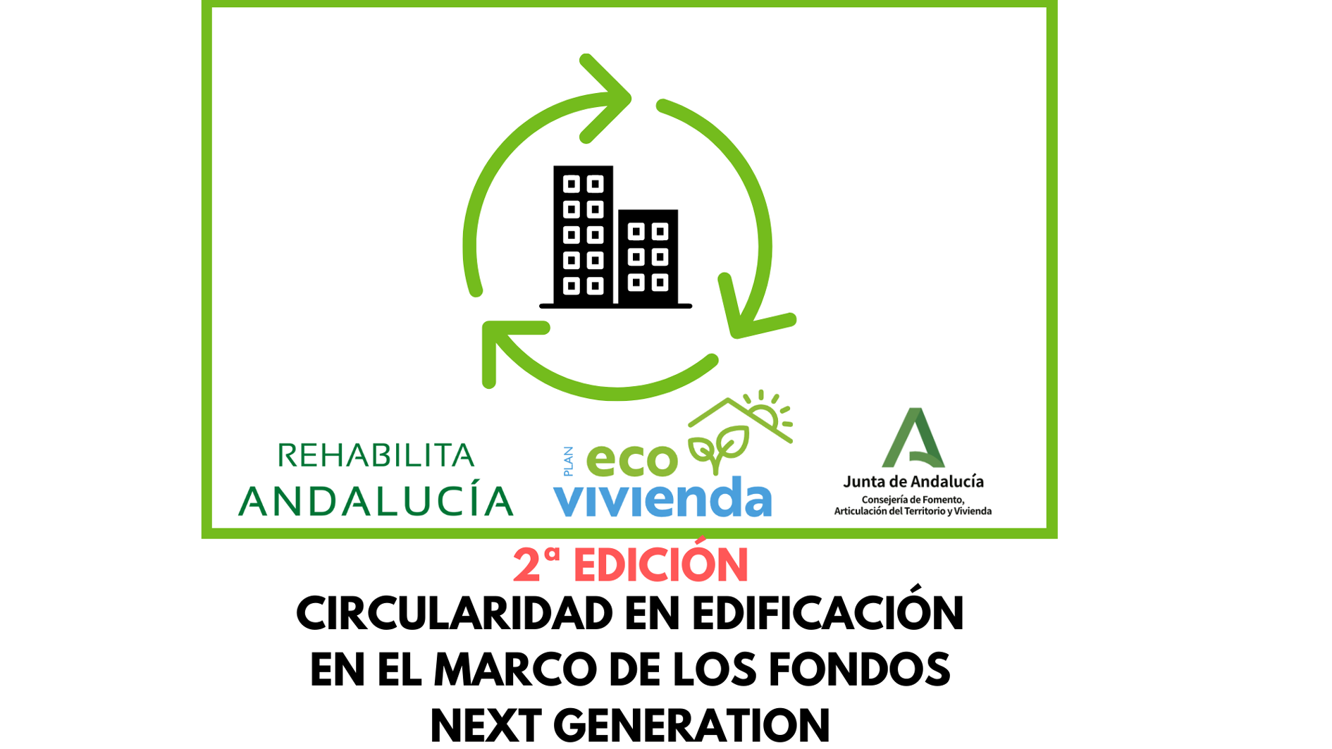 Circularidad en edificación en el marco de los fondos Next Generation - CACOA